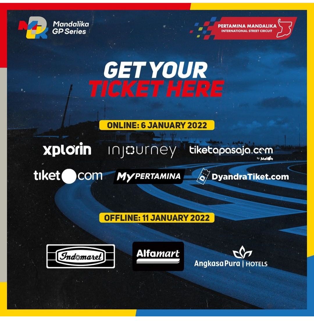 Tiket MotoGP Indonesia Dijual Online Dan Offline, Ini Tempatnya - INDOREKOR