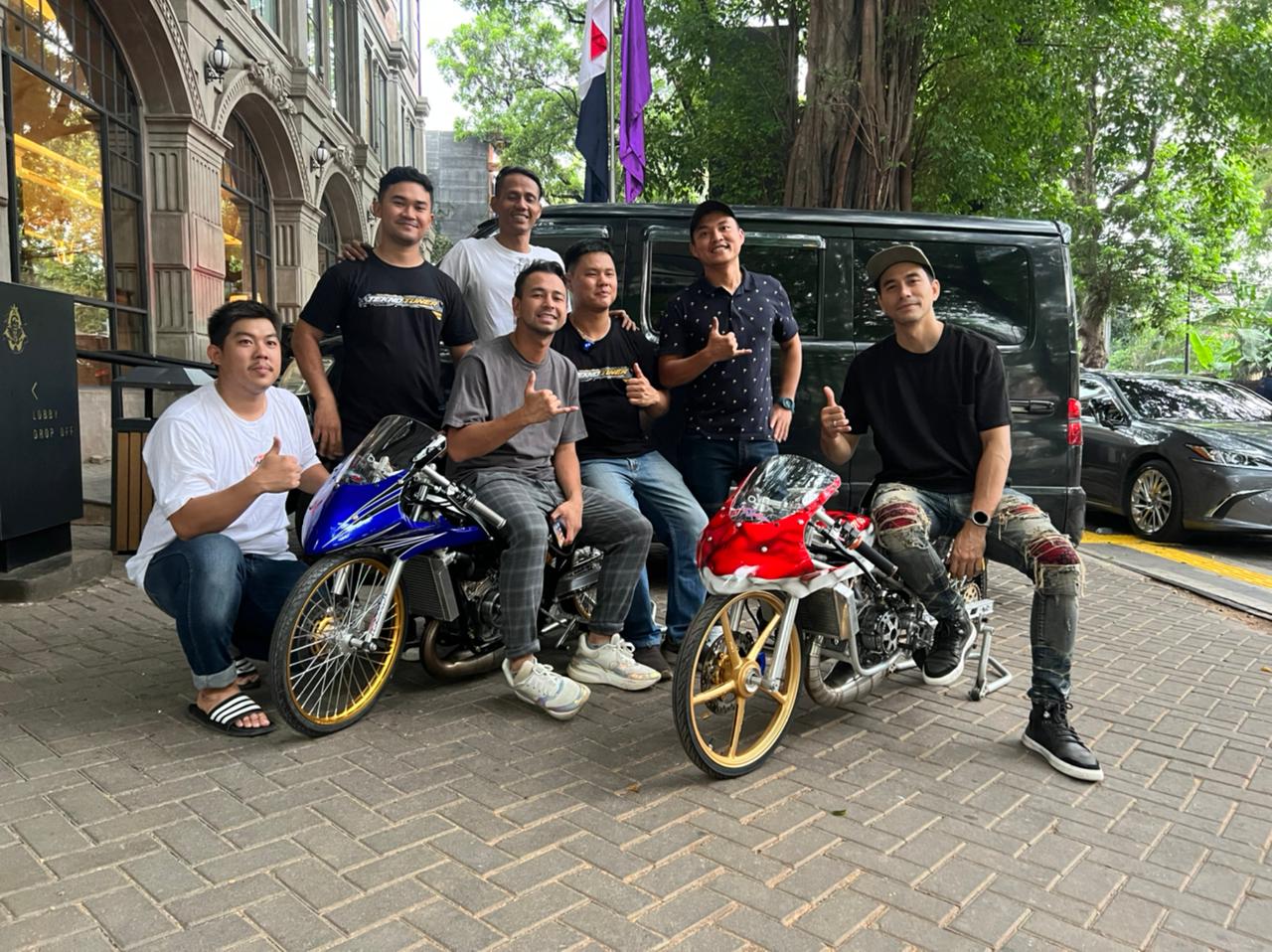 Raffi Ahmad Akan Bikin Motor Drag Setelah Lihat Ninja Punya Darius Siap Turun Lintasan - INDOREKOR