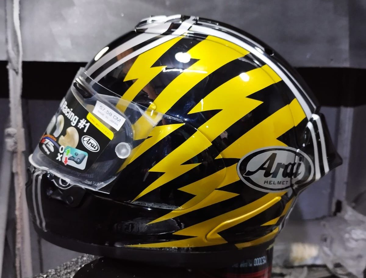 Pandu Bersemangat Hadapi ETC Di Motorland Aragon Dengan Helm Baru Dan ...