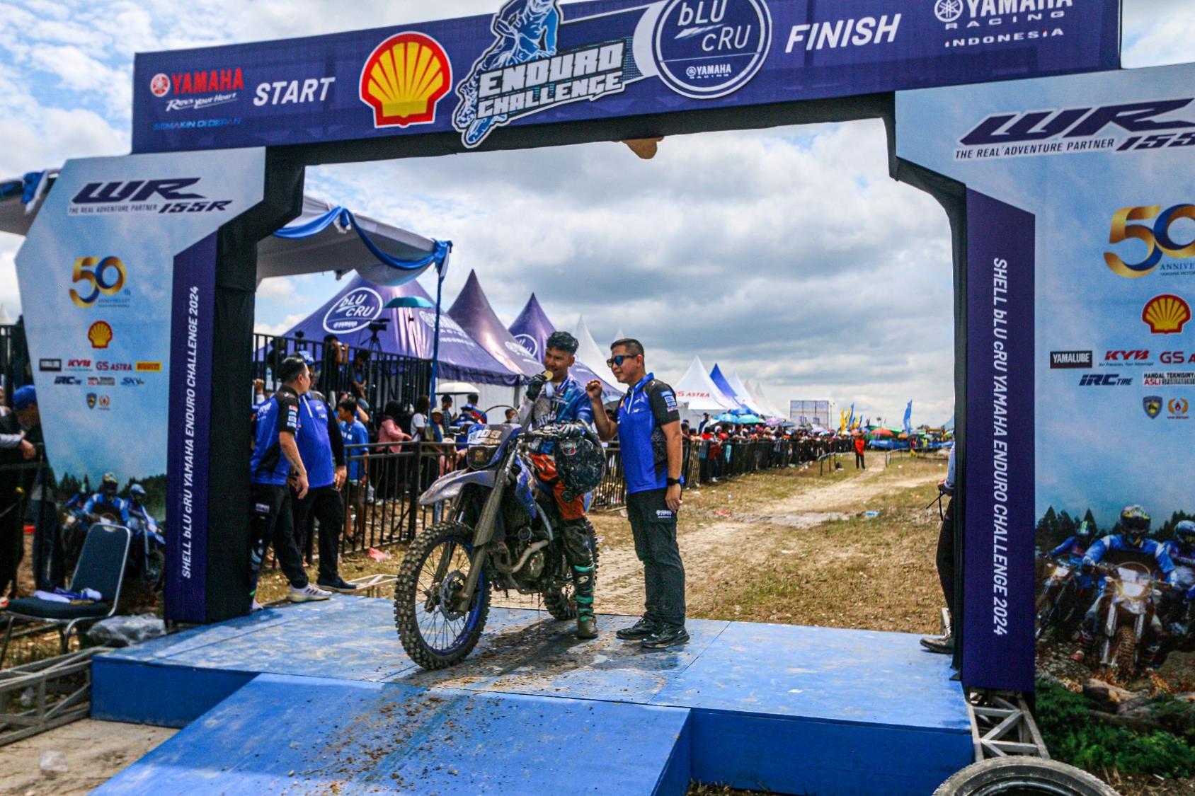 Perdana Hadir di Jawa Tengah, Shell bLU cRU Yamaha Enduro Challenge ...