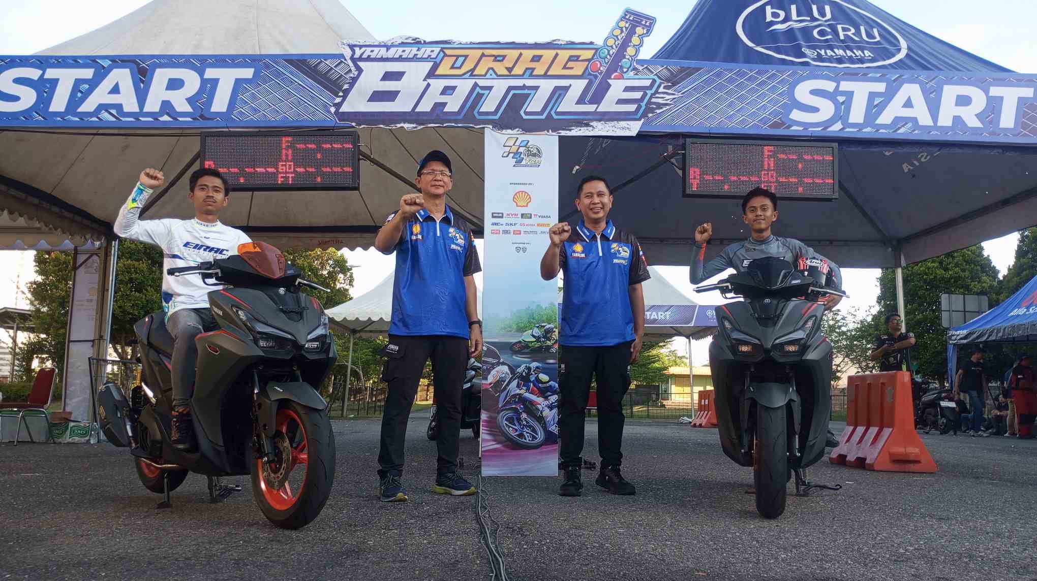 Yamaha Cup Race 2025 Seri 1 Pekanbaru Kategori Yamalube Turbo Matic ...